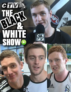 Caolan debuts on the Black and White Show