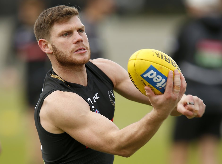 Adams out of #AFLPiesTigers