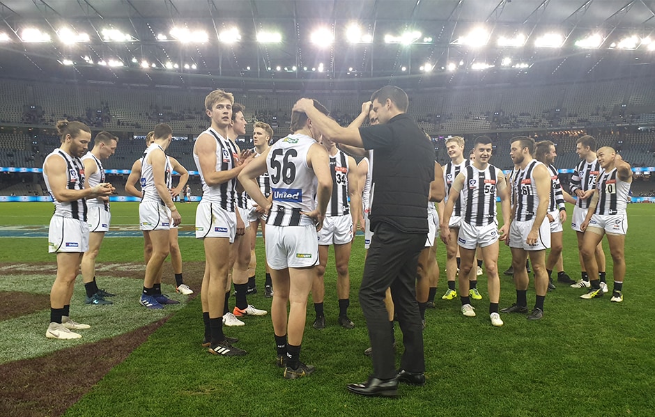 VFL: Pies dominate Blues to keep finals dream alive