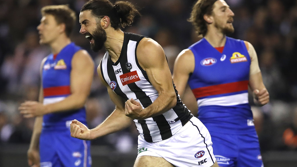 Grundy named in AFL.com.au Team of the Week for the sixth time this season