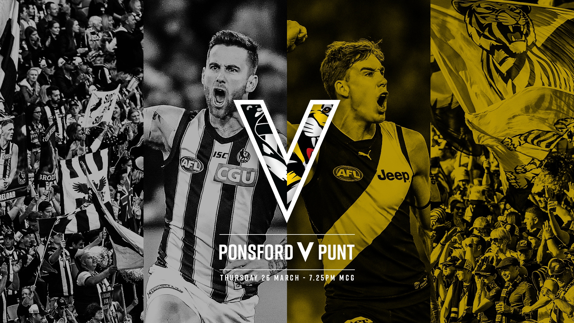 Pies v Tigers in round 2: 20 reasons to be there!