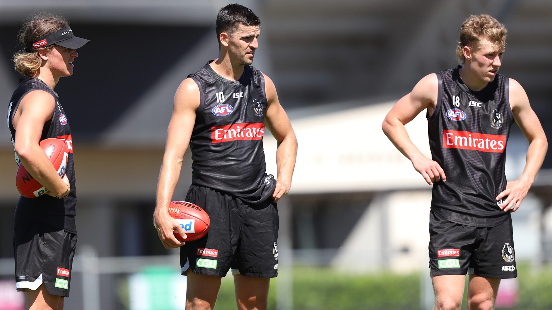 Gallery: Pies hit the track on Monday