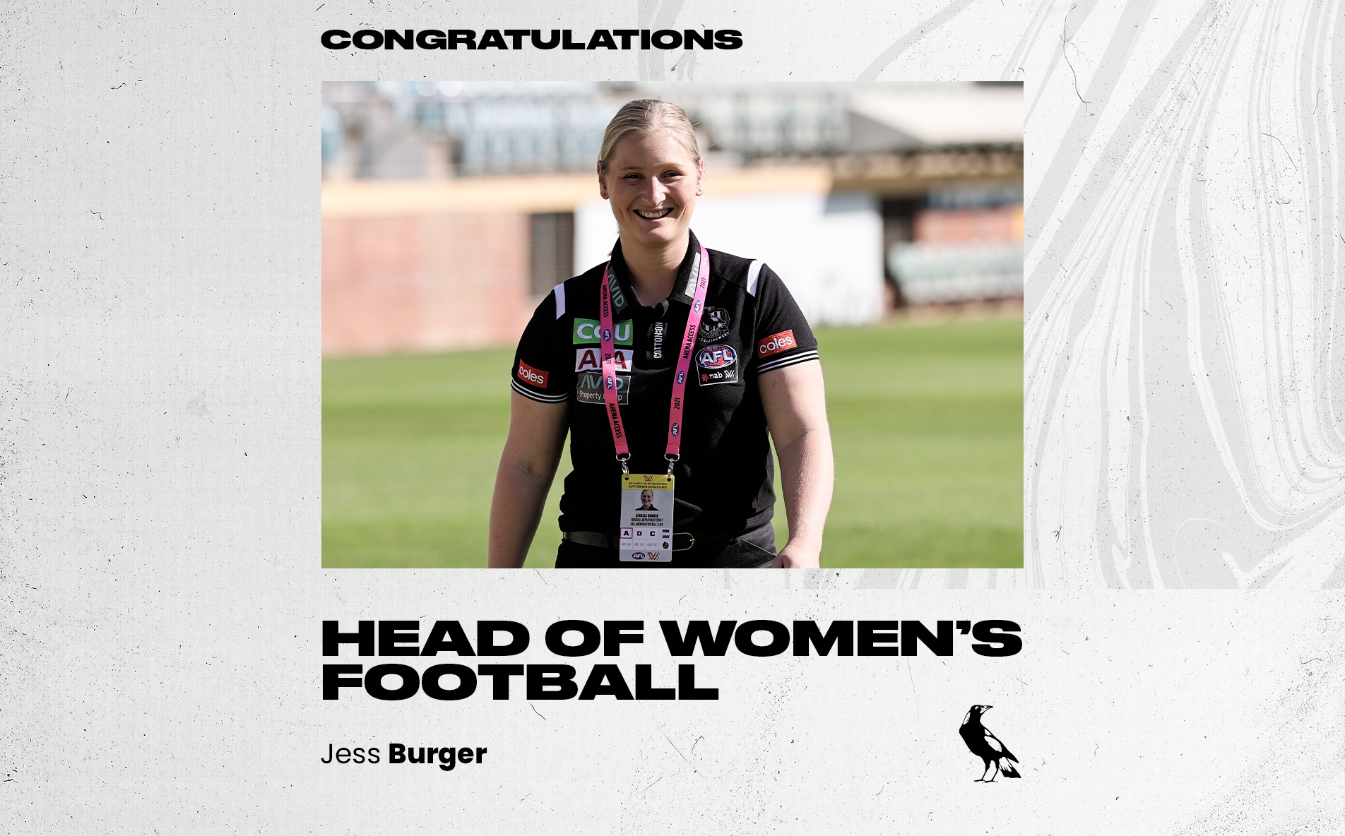 Burger appointed Head of Women’s Football