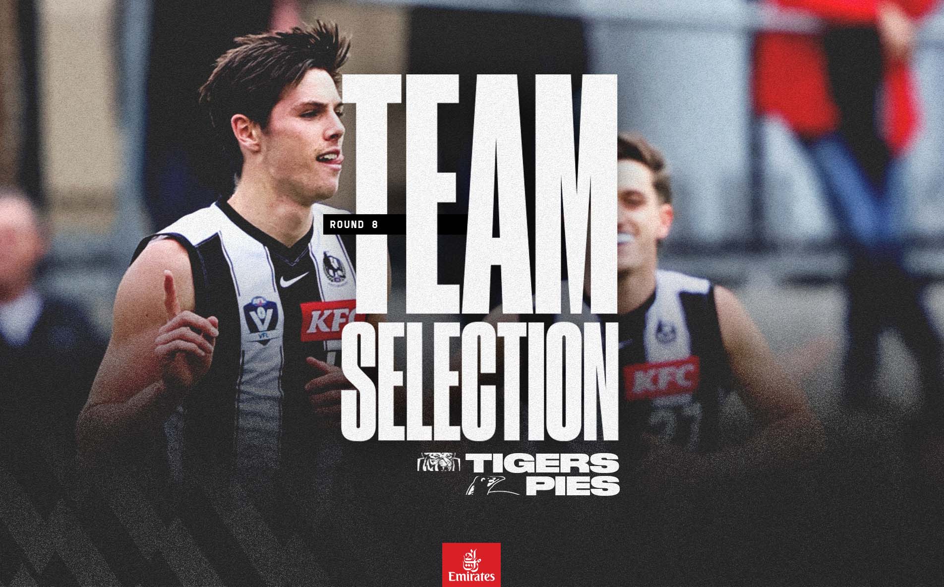 Team Selection: Two changes for the Tigers