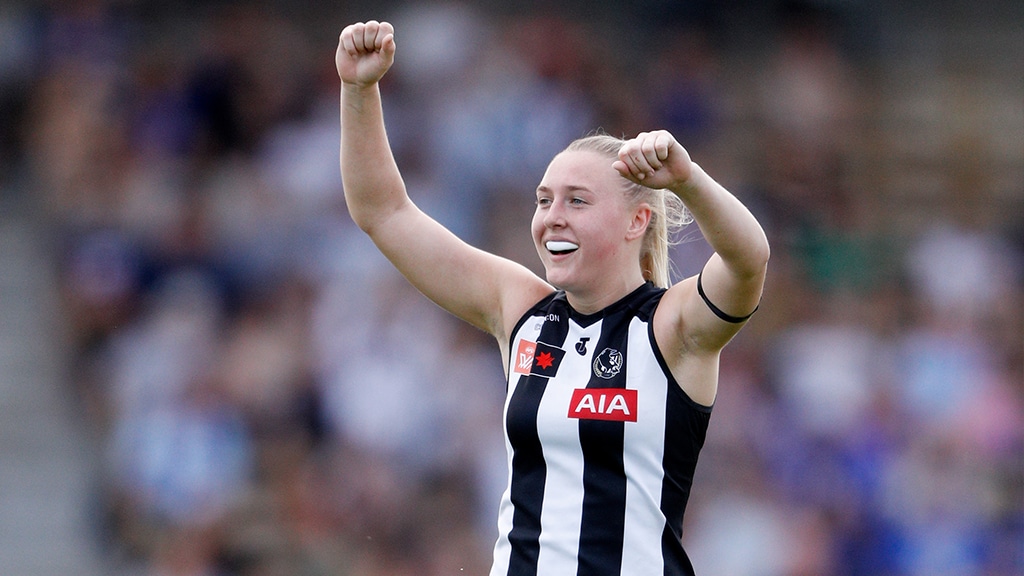 Eliza James etches her name in AFLW history