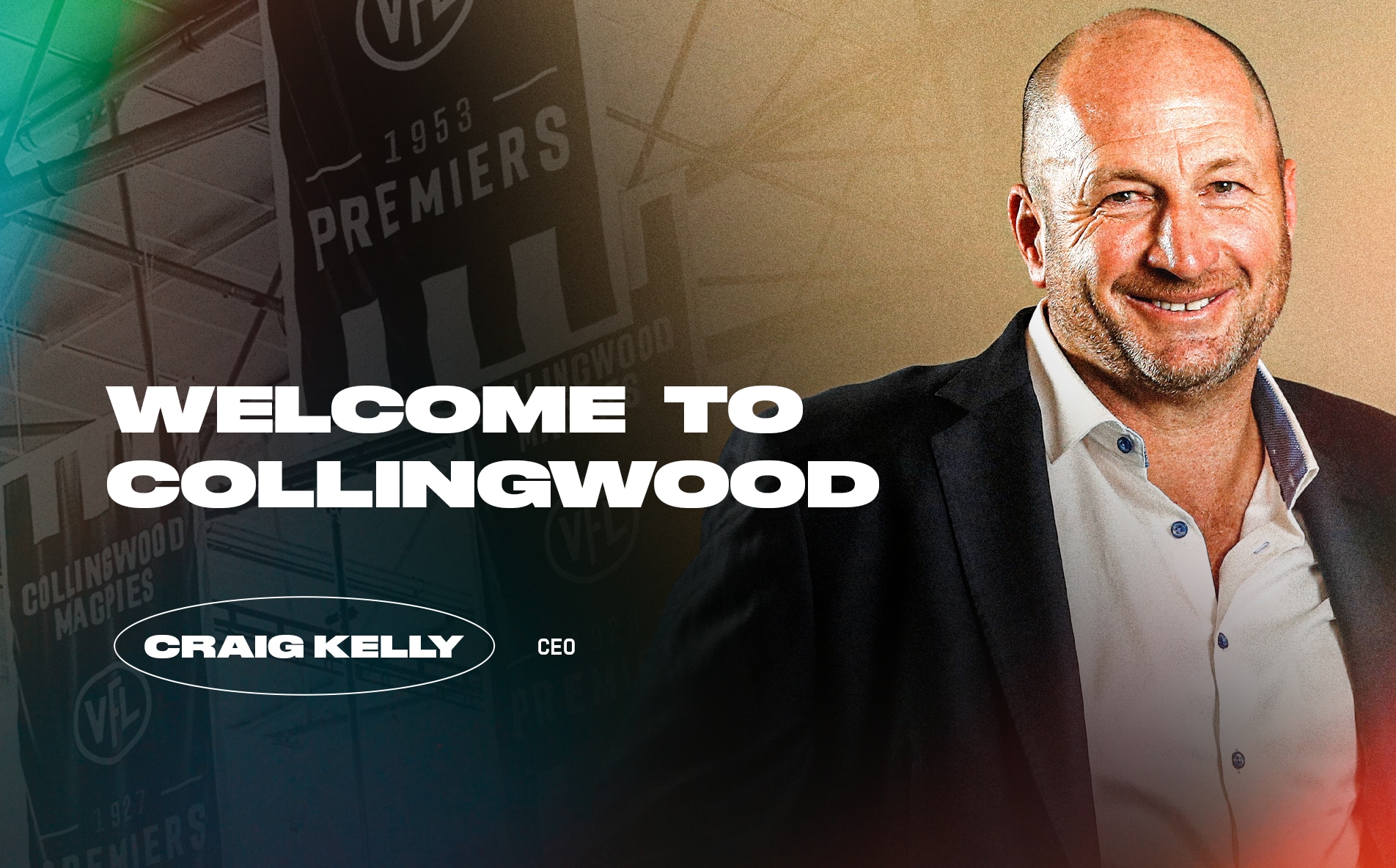 Craig Kelly appointed Collingwood CEO