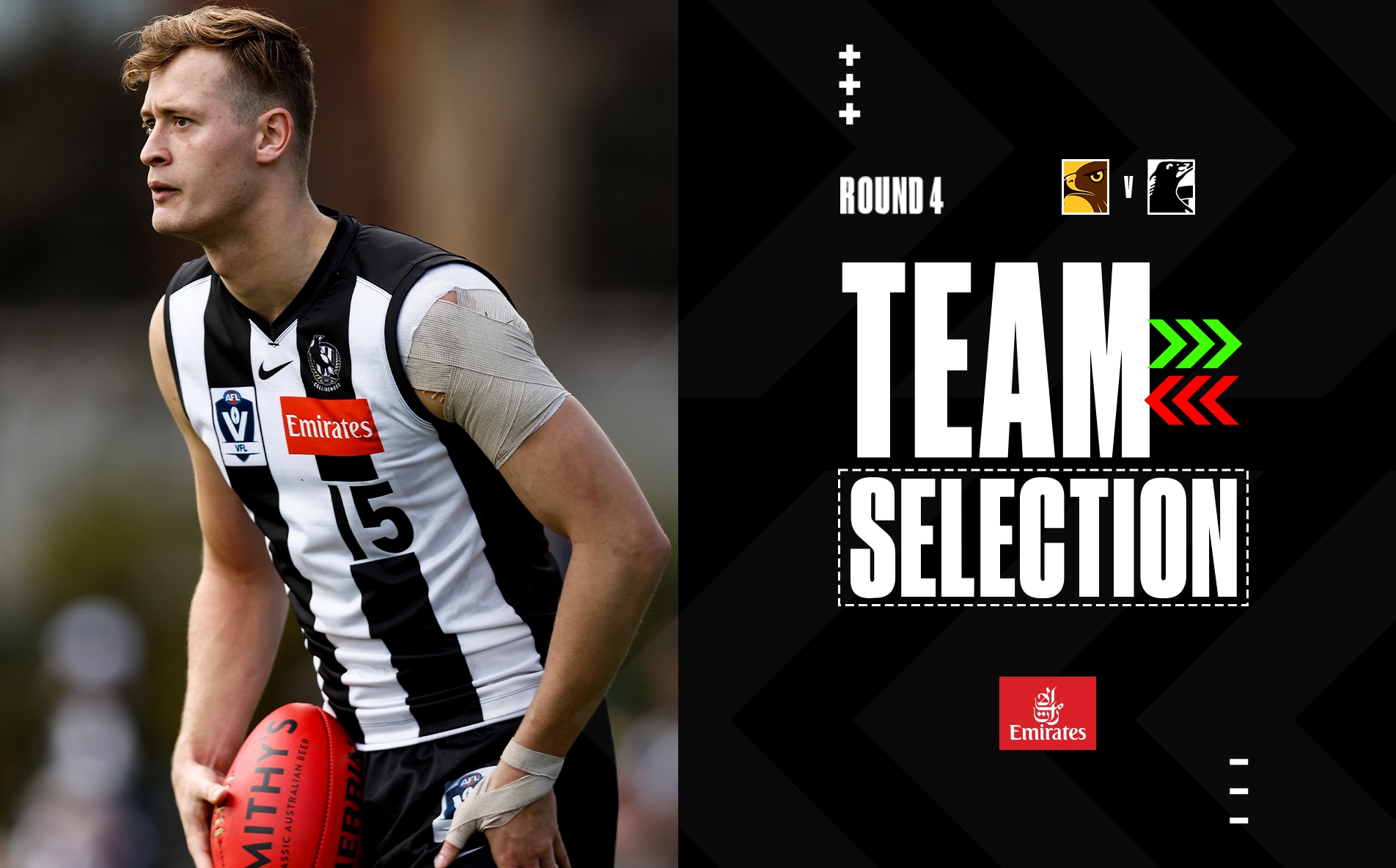 VFL Team Selection: Four changes for round Four