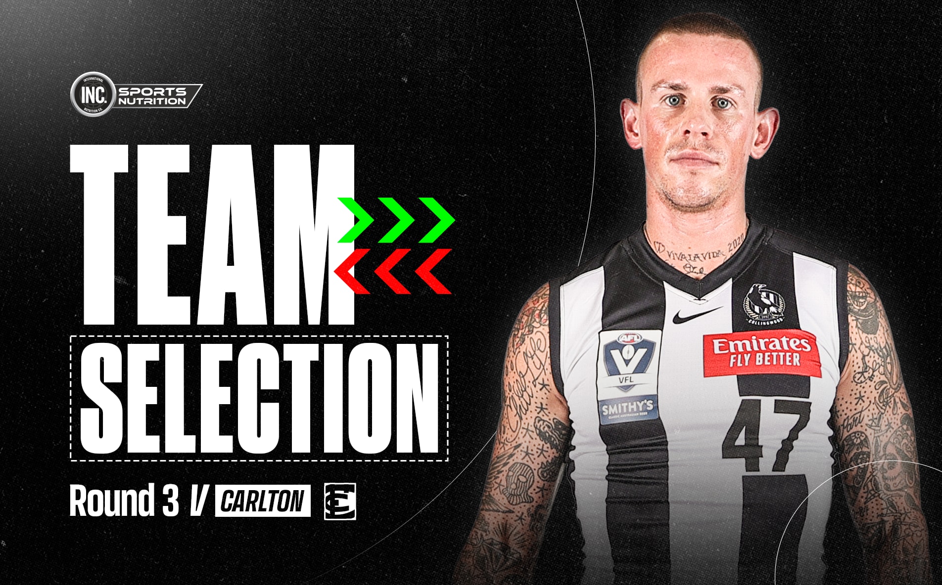 Crocker part of four inclusions to take on Carlton