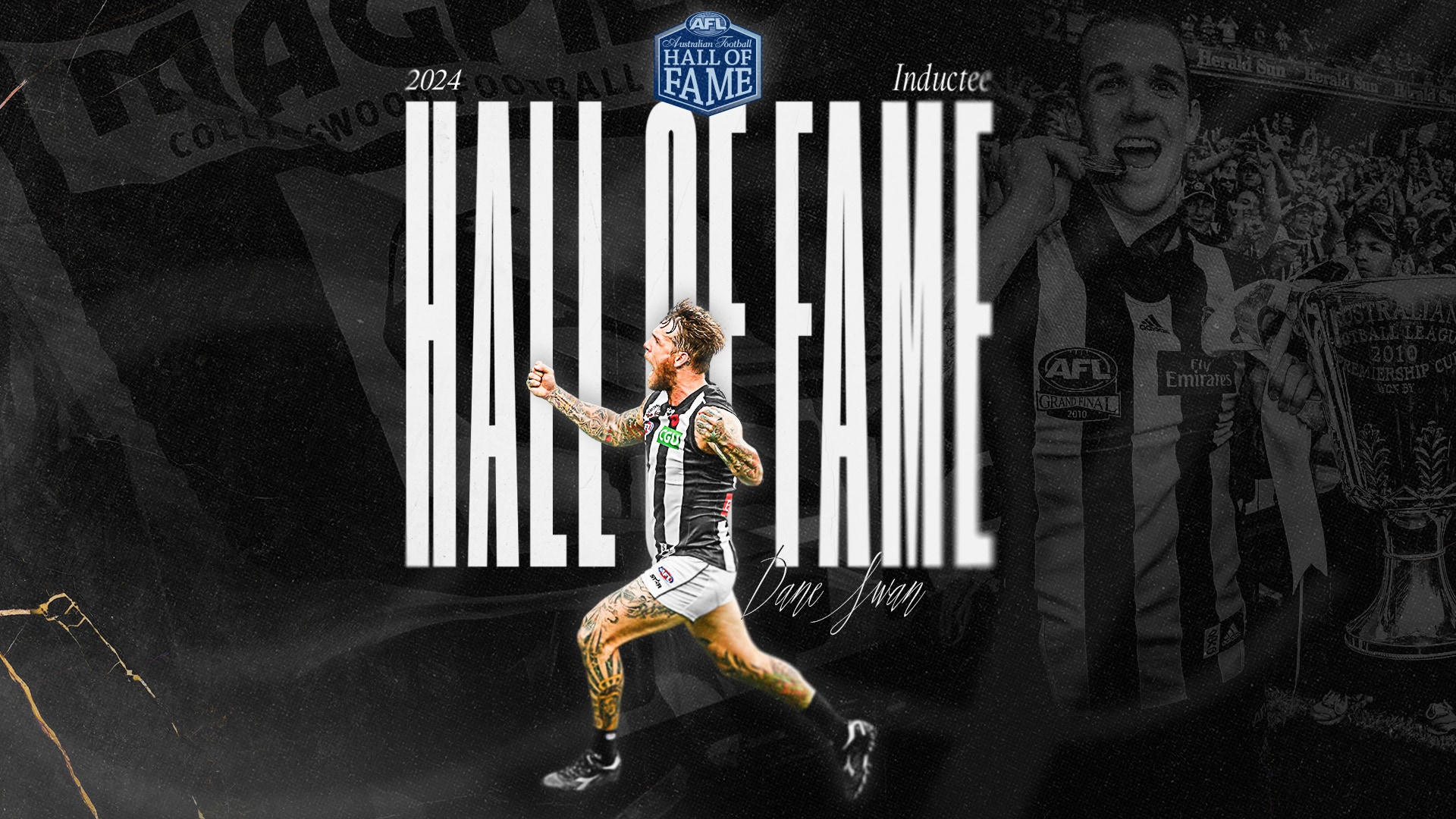 Dane Swan joins the Australian Football Hall of Fame