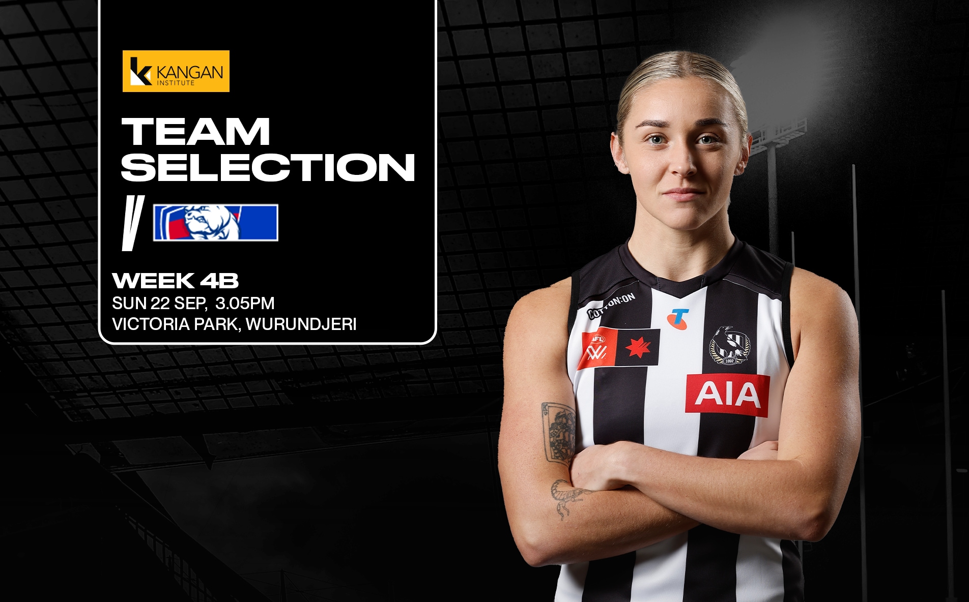 Squad selection: White included for Pies’ fifth game of 2024