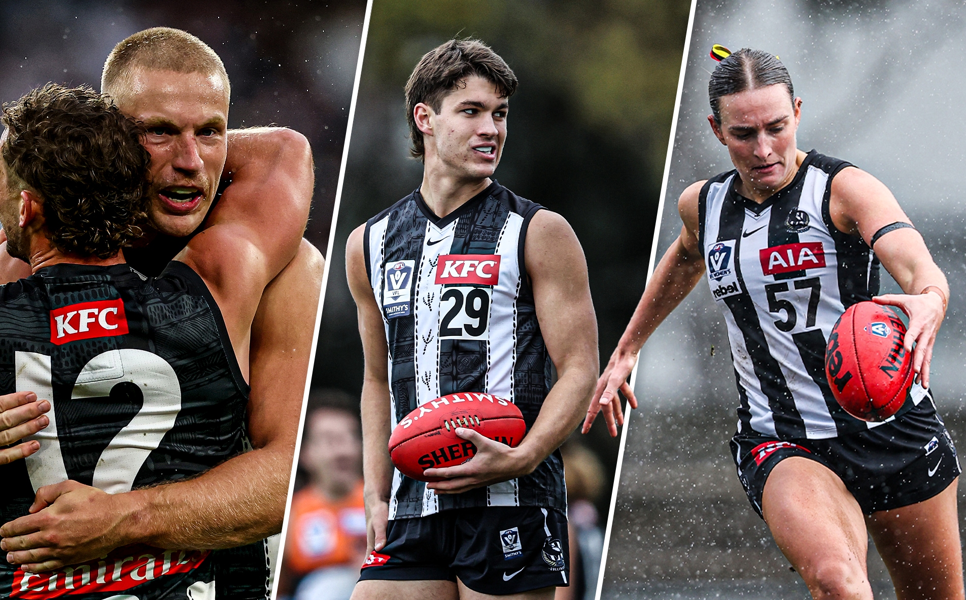 Weekly wrap: Three Magpie victories