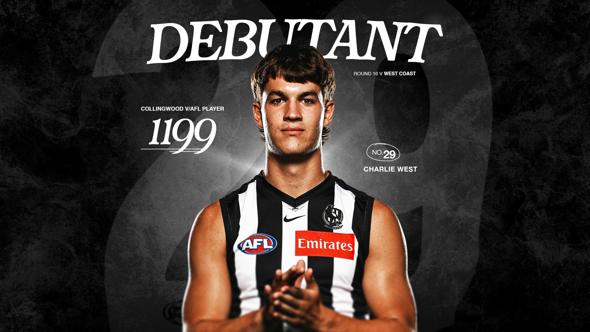 Young key forward to make AFL debut