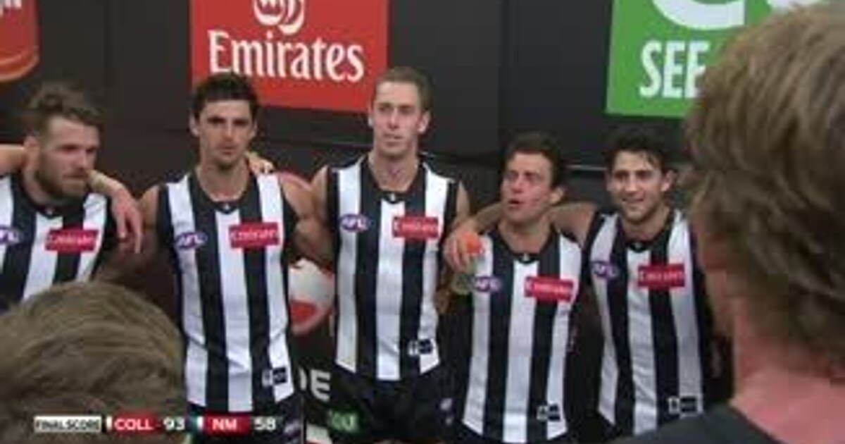 Team song: Collingwood