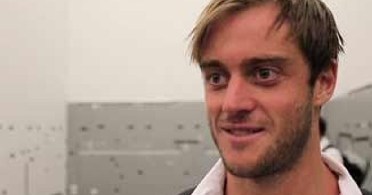 Alan Toovey post-match