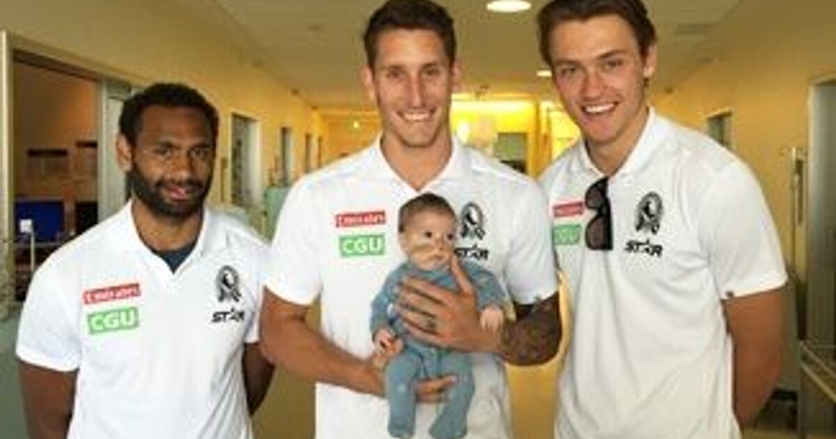 Magpies' hospital visit