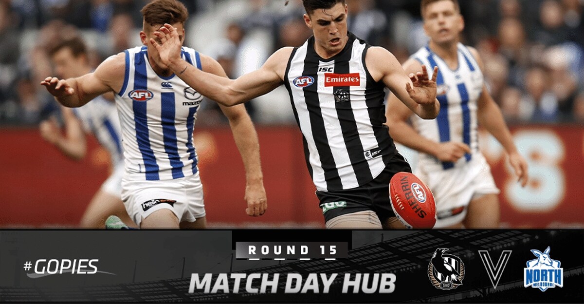 Match Day Hub: Round 15 v North