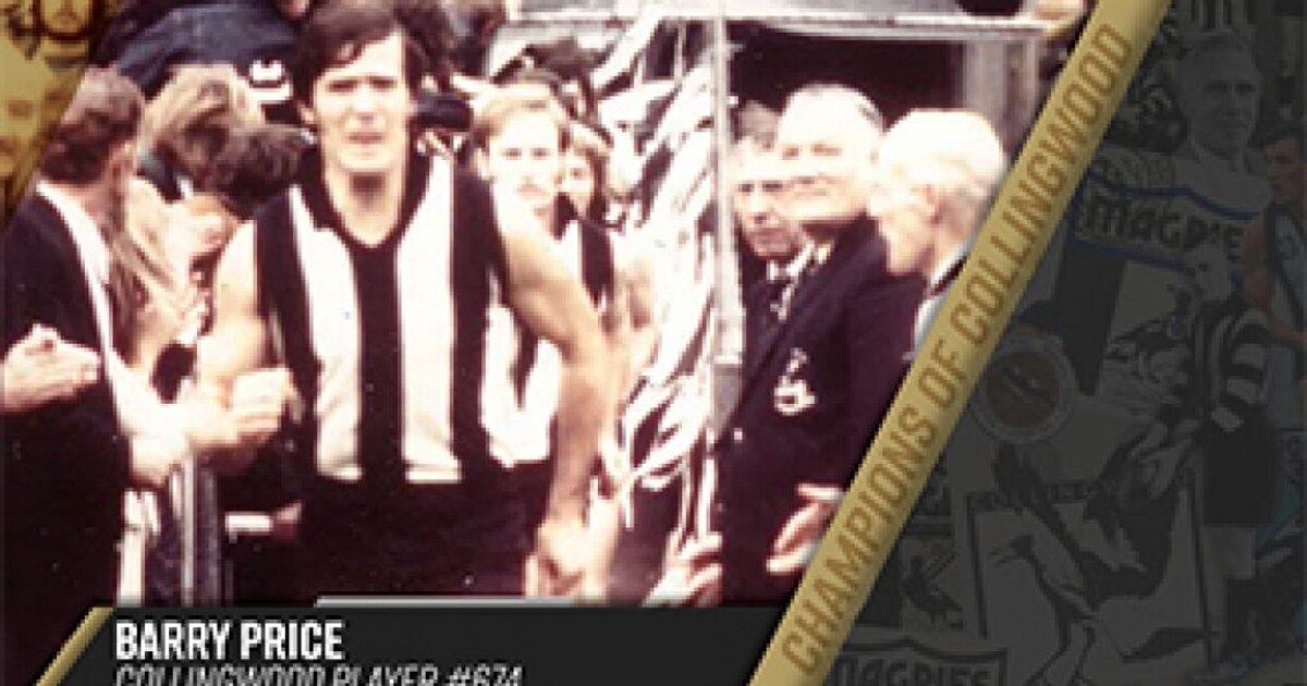 Champions of Collingwood: Barry Price