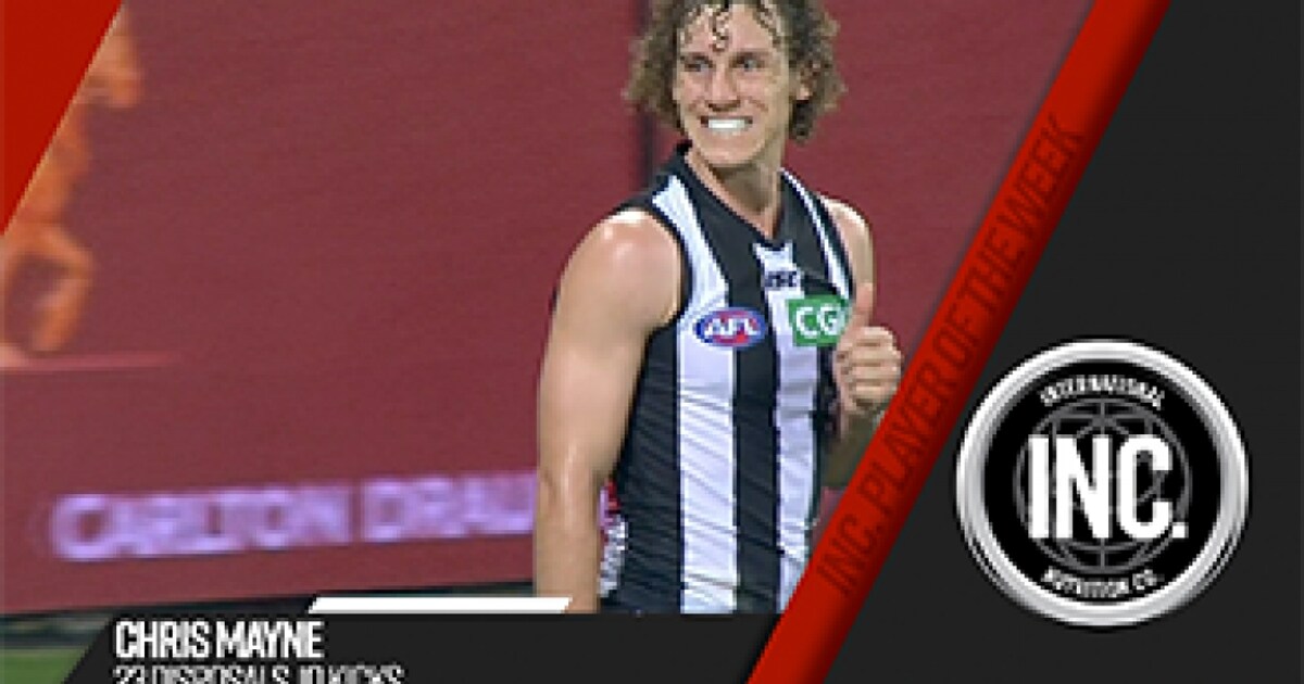 INC Player of the Week: Chris Mayne