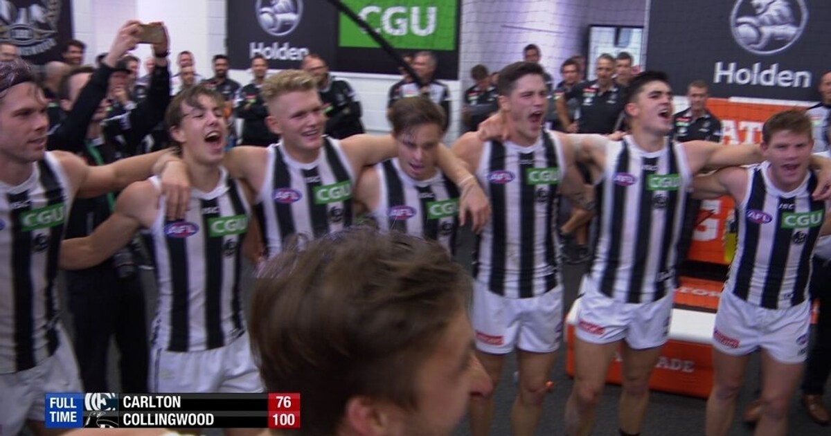 Team song: Collingwood