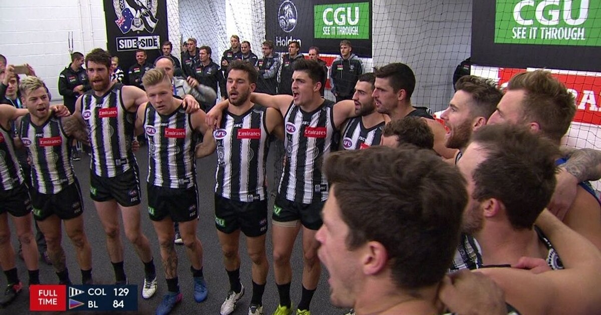 Team song: Collingwood