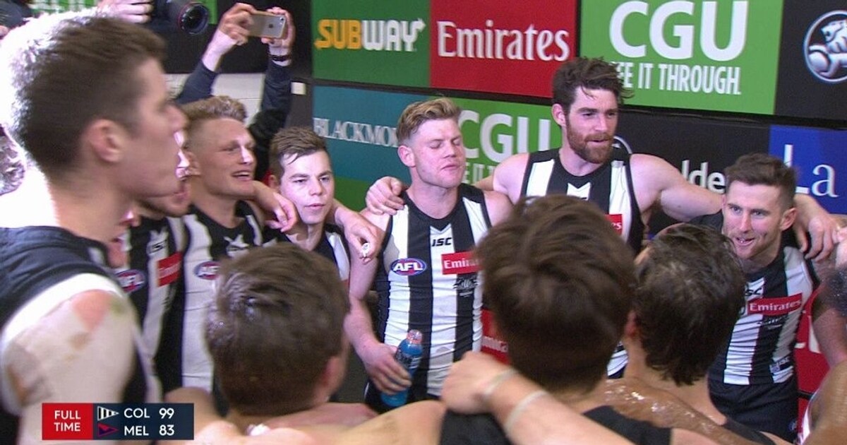 Team song: Collingwood