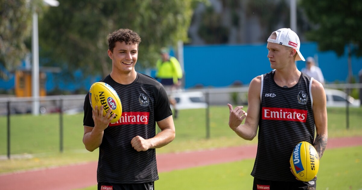 First AFL training of 2020
