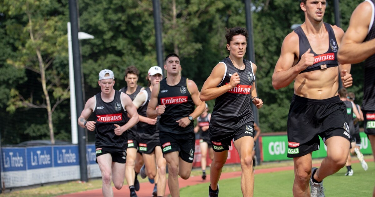 First AFL training of 2020