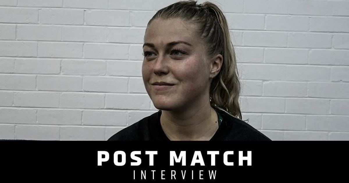 AFLW Post Match: Sarah Rowe