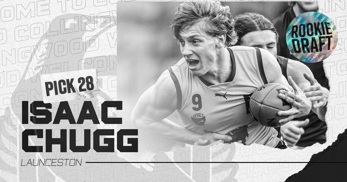Rookie Draft: Chugg joins the Pies