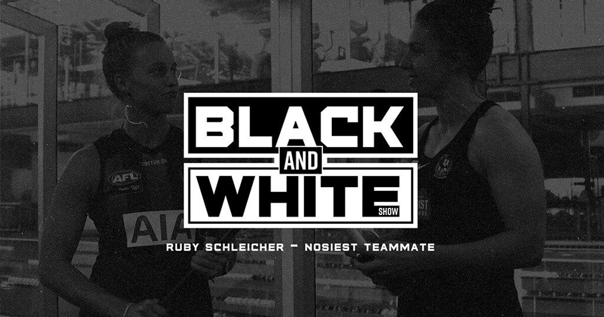 AFLW Black and White show: Ruby Schleicher