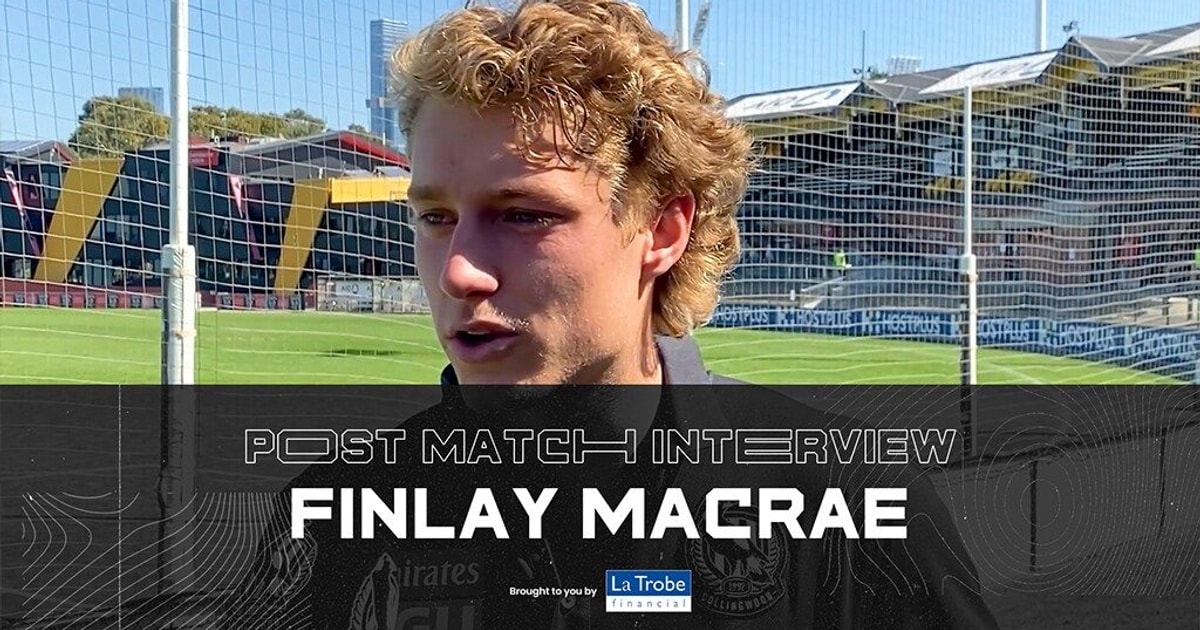 Post Match: Finlay Macrae
