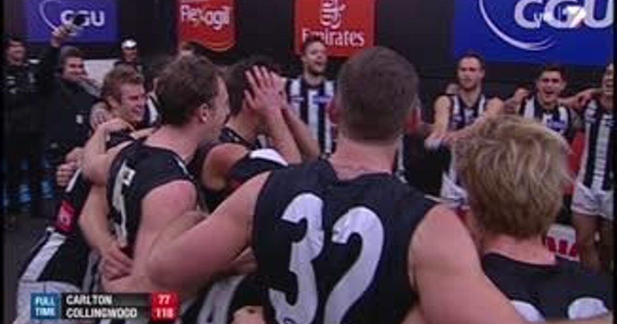 Team song: Collingwood