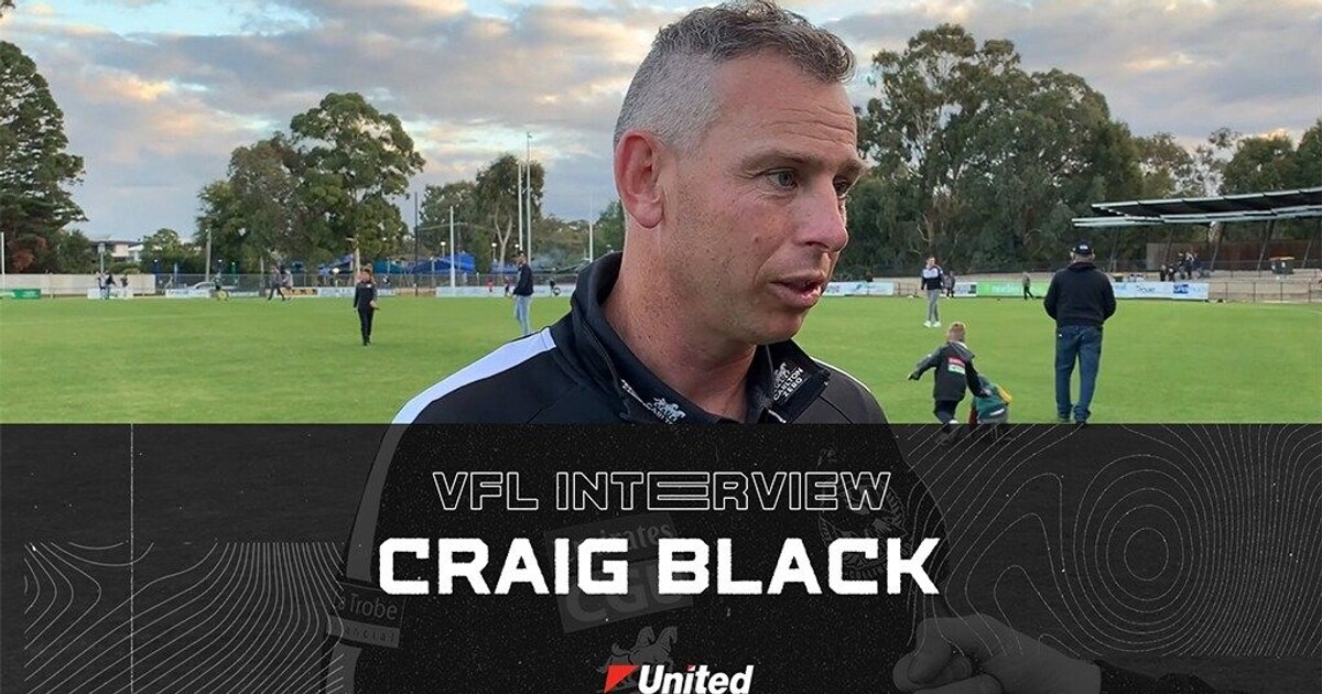 VFL Post Match: Craig Black