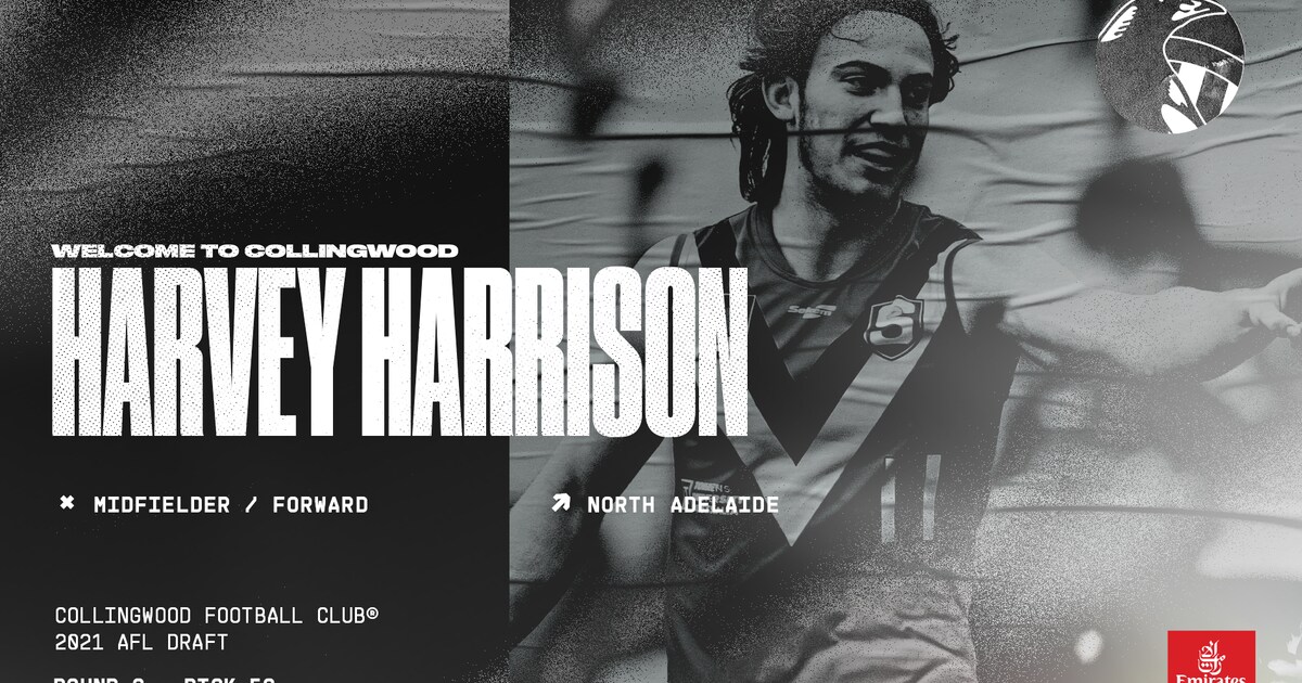 Harvey Harrison is a Magpie