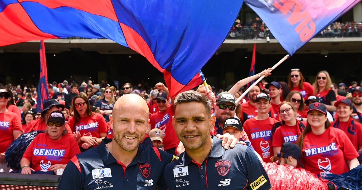 AFL 2021 Media - Melbourne Premiership Celebration