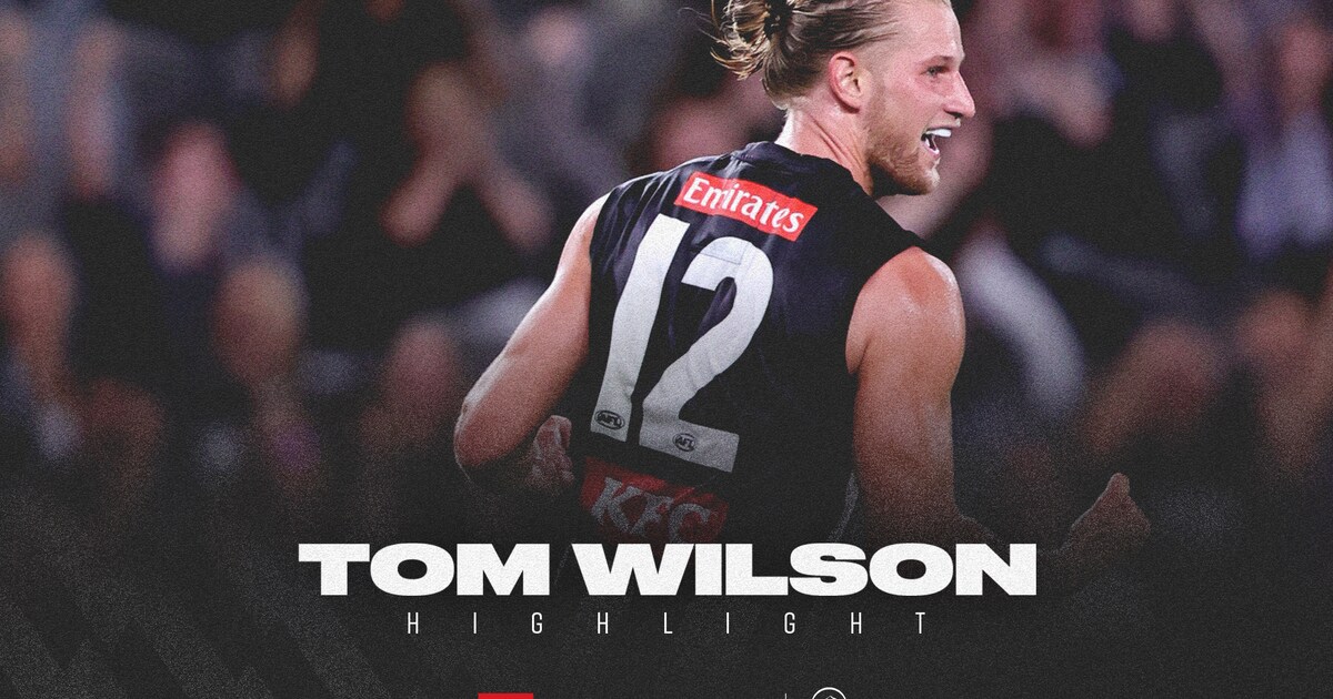 Wilson kicks first AFL goal