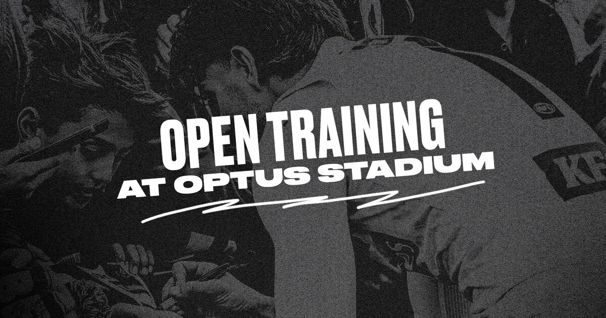 Perth open training