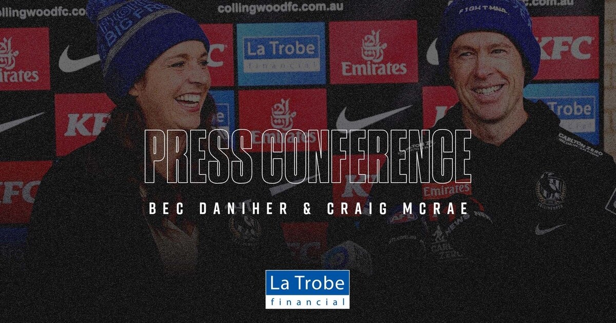 Press Conference: Bec Daniher and Craig McRae