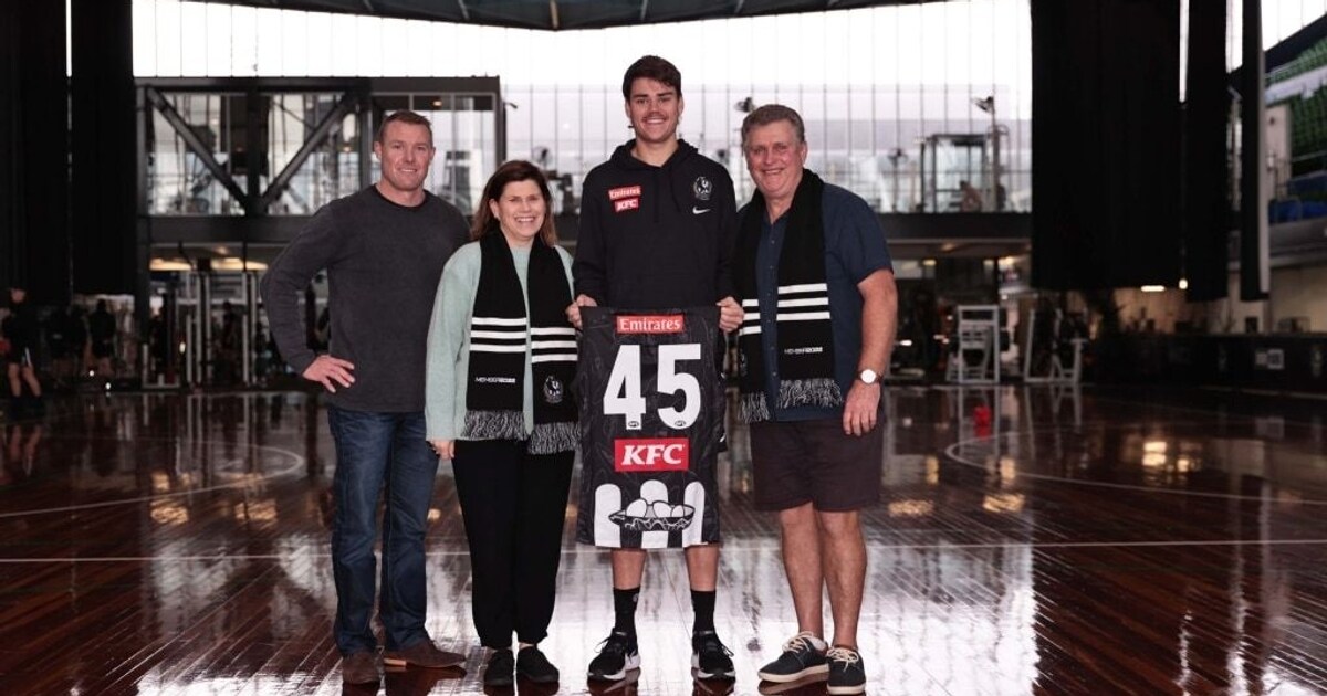 Emirates moment: Carmichael family surprised with Josh's debut