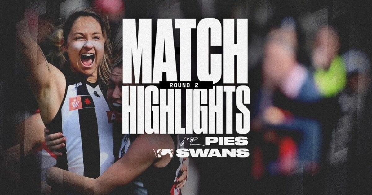 AFLW Match Highlights: Magpies v Swans
