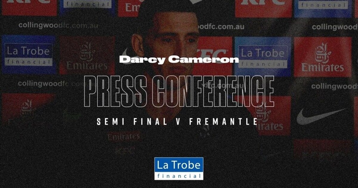 Press Conference: Darcy Cameron