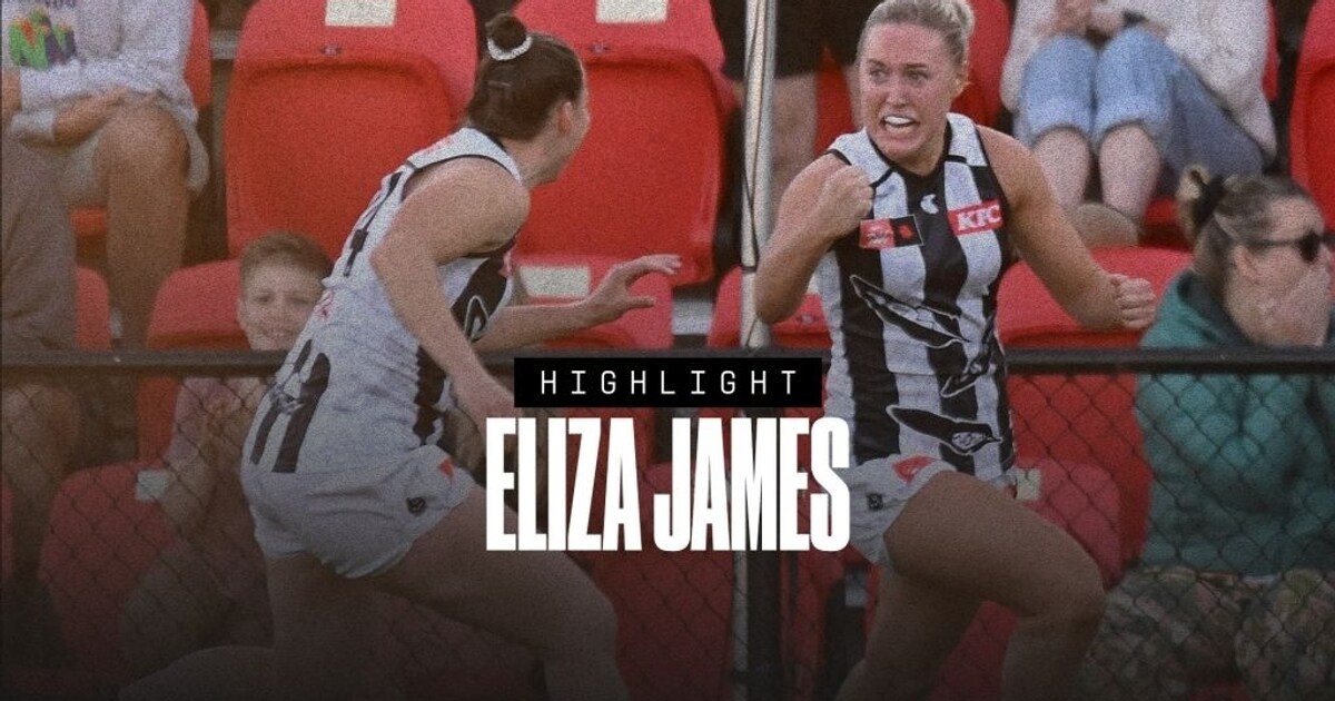 AFLW Highlight: EJ sinks the Saints
