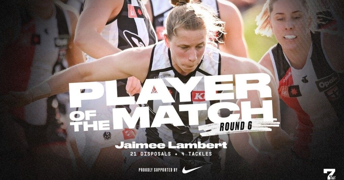 AFLW Player of the Match: Jamiee Lambert