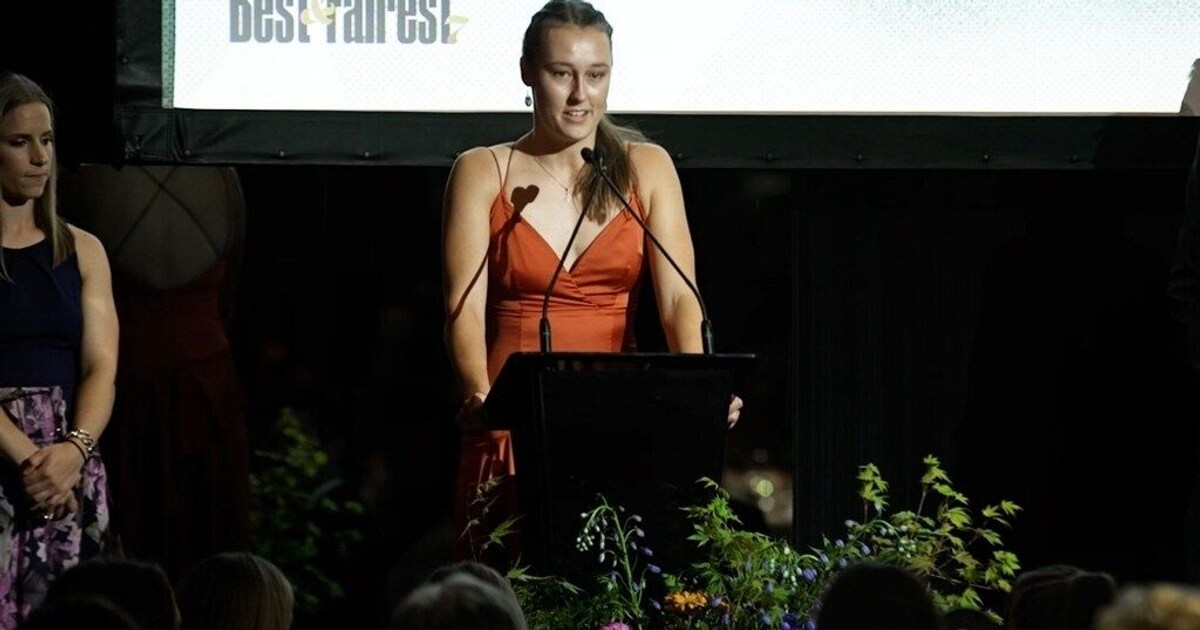 AFLW B&F - 1st Place: Jordyn Allen