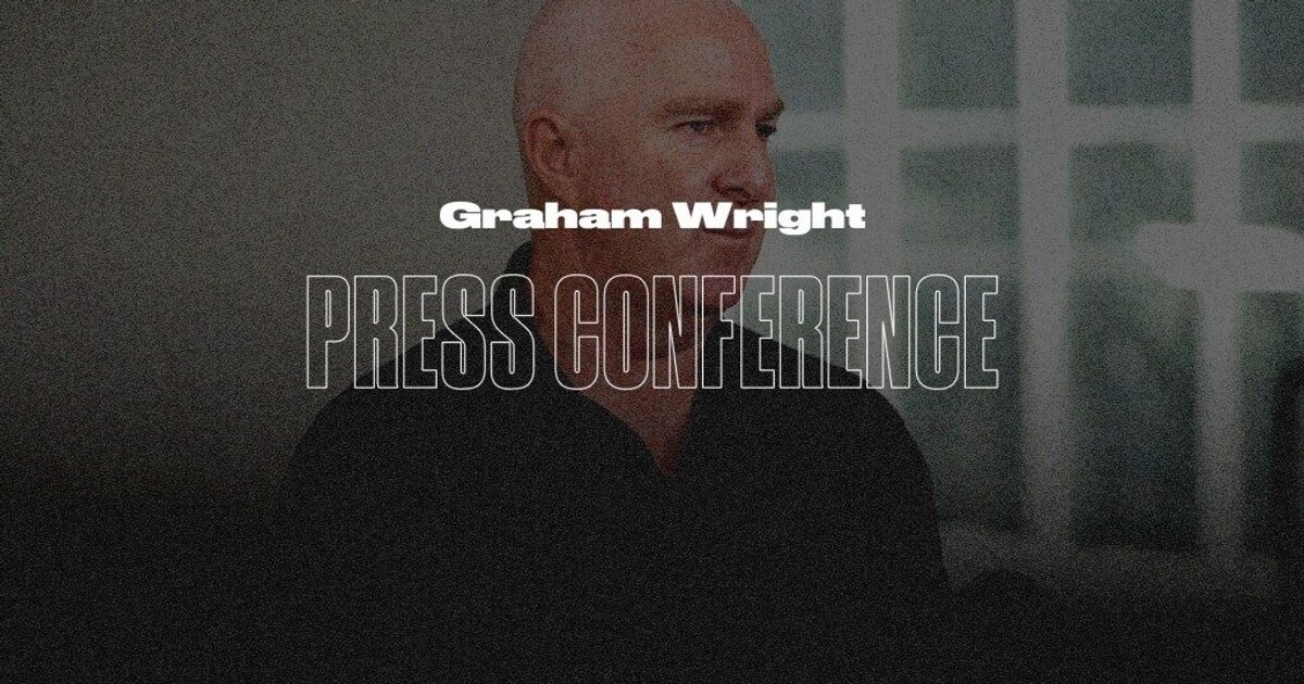 Press Conference: Graham Wright