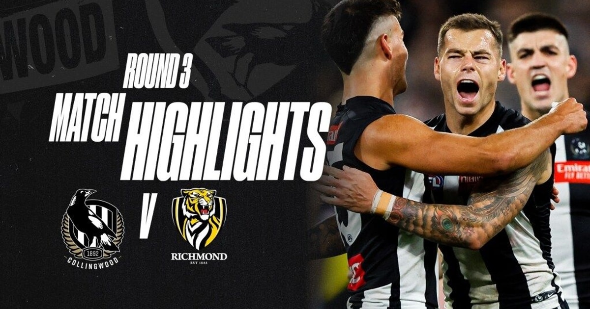 Match Highlights: Magpies v Tigers