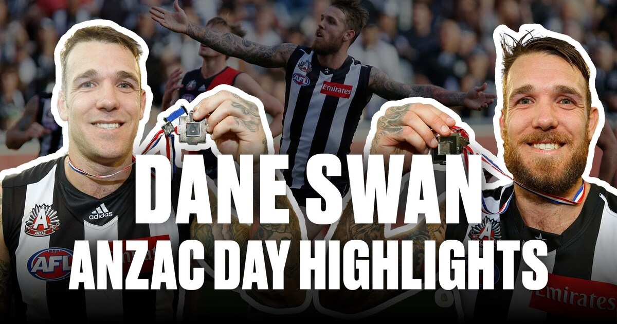 Dane Swan's best ANZAC Day moments