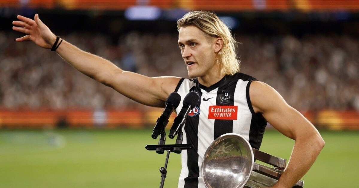 Darcy Moore's classy post-match speech