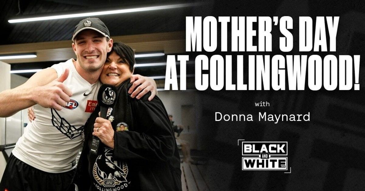 Mother's Day at Collingwood with Donna Maynard! | The Black and White Show