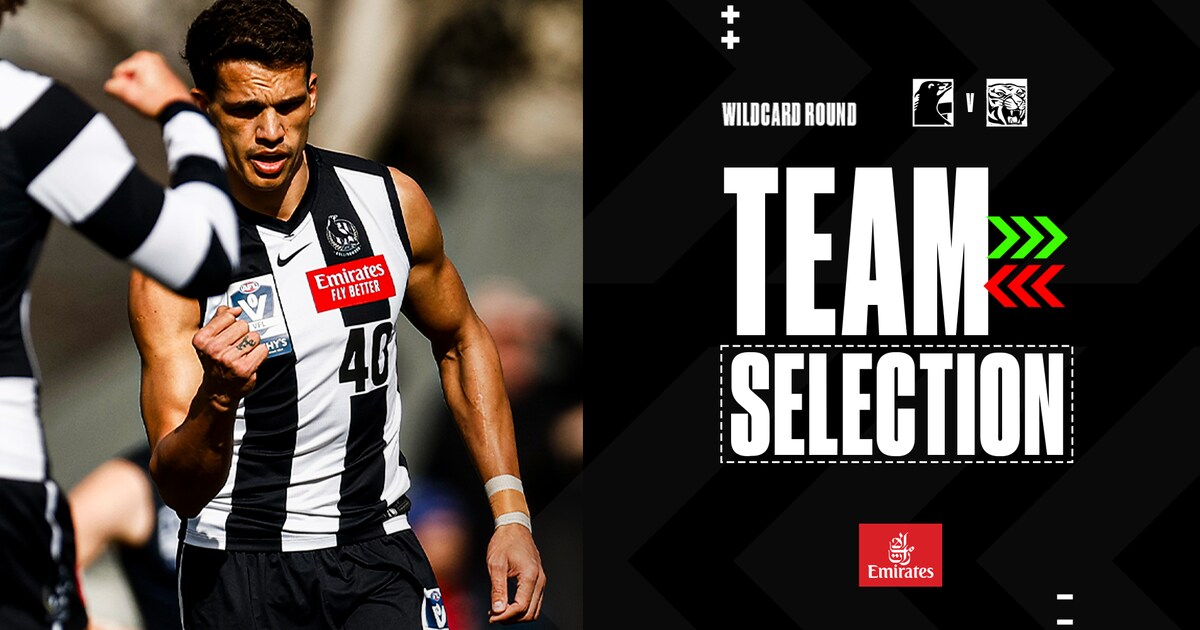 VFL Team Selection: Two changes confirmed for Wildcard Round